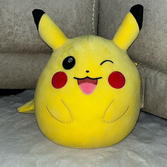 Squishmallows | Toys | Squishmallows Winking Pikachu Pokemon Bnwt Htf ...